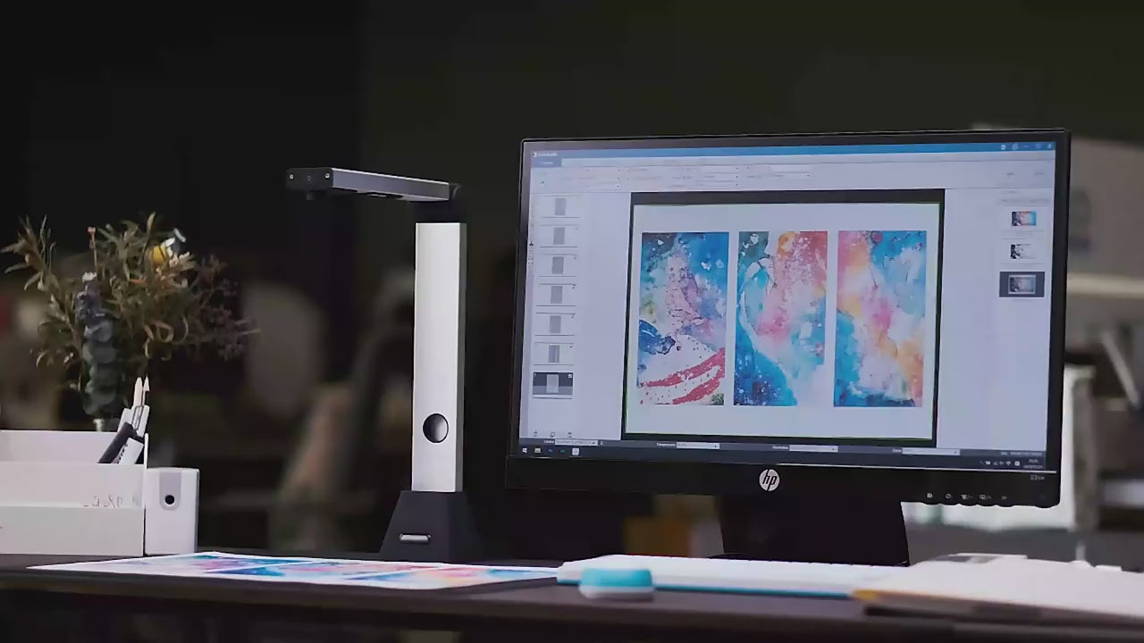 D-800 HD Camera 13MP USB Portable Autofocus document and book scanner ...